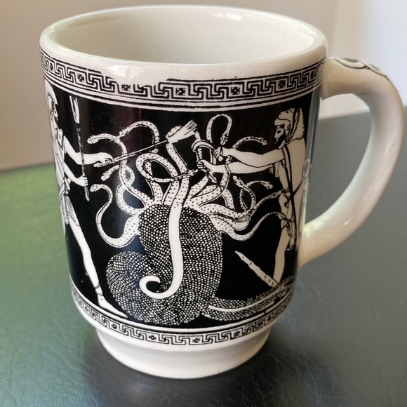 Art | Vtg Keramikos Greek Pottery Mug | Poshmark